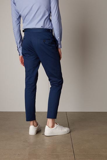 Blue Chinos | Made to Measure From £75, Free Delivery | THE DROP