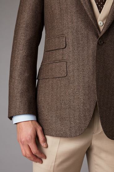 Brown Tweed Jacket | Always Available From £199, Free Delivery | THE DROP